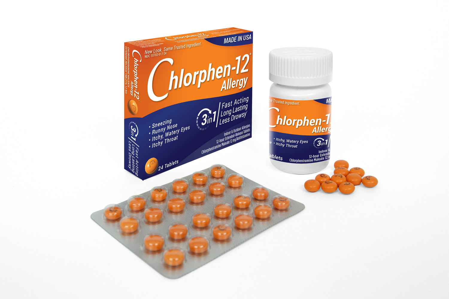 Chlorphen-12 Allergy Tablets